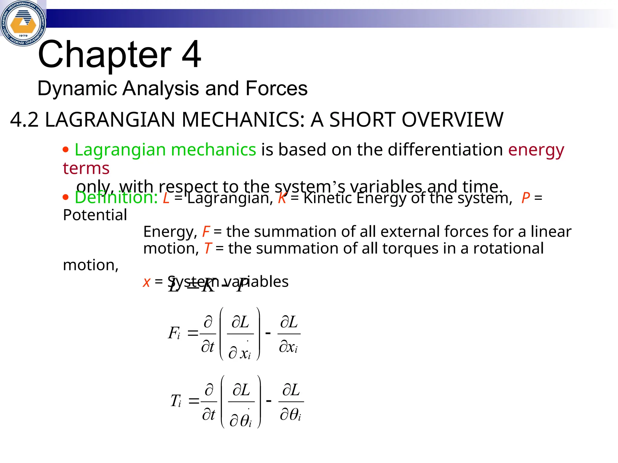 Fundamentos de dinámica, sumatoria de fuerzas y momentos | PPT