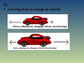 Dynamics, Physics IGCSE slides for teaching | PPTX