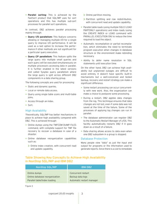 Dynamics of Leading Legacy Databases | PDF