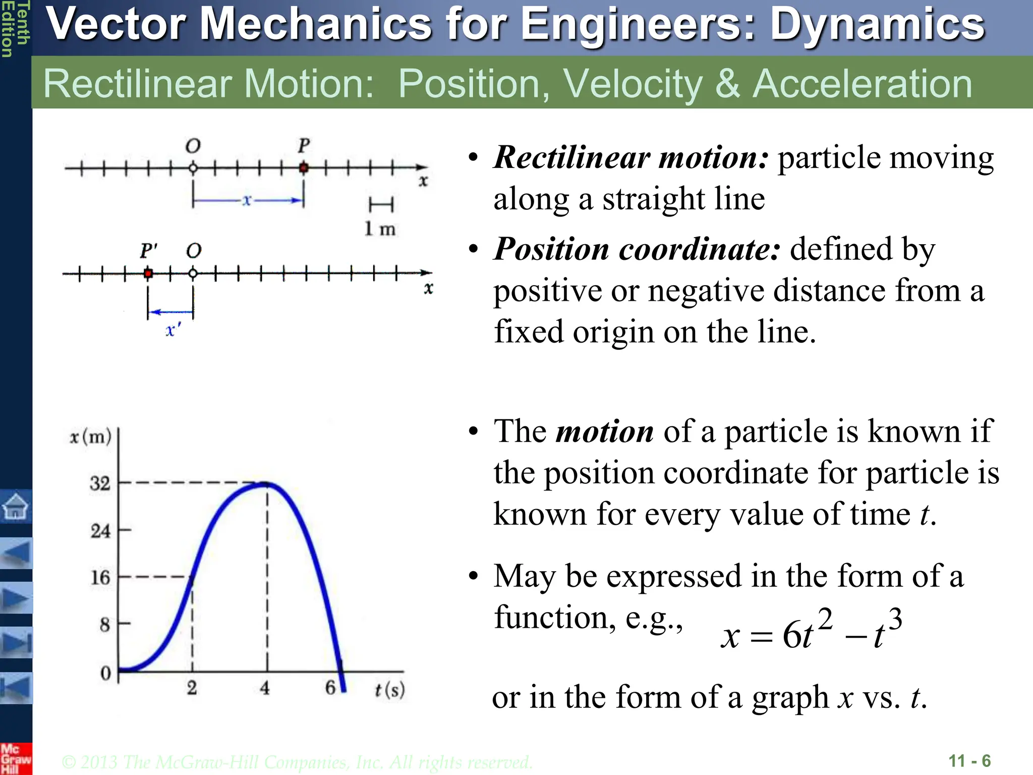 dynamics11lecture kinematics of particles.ppt