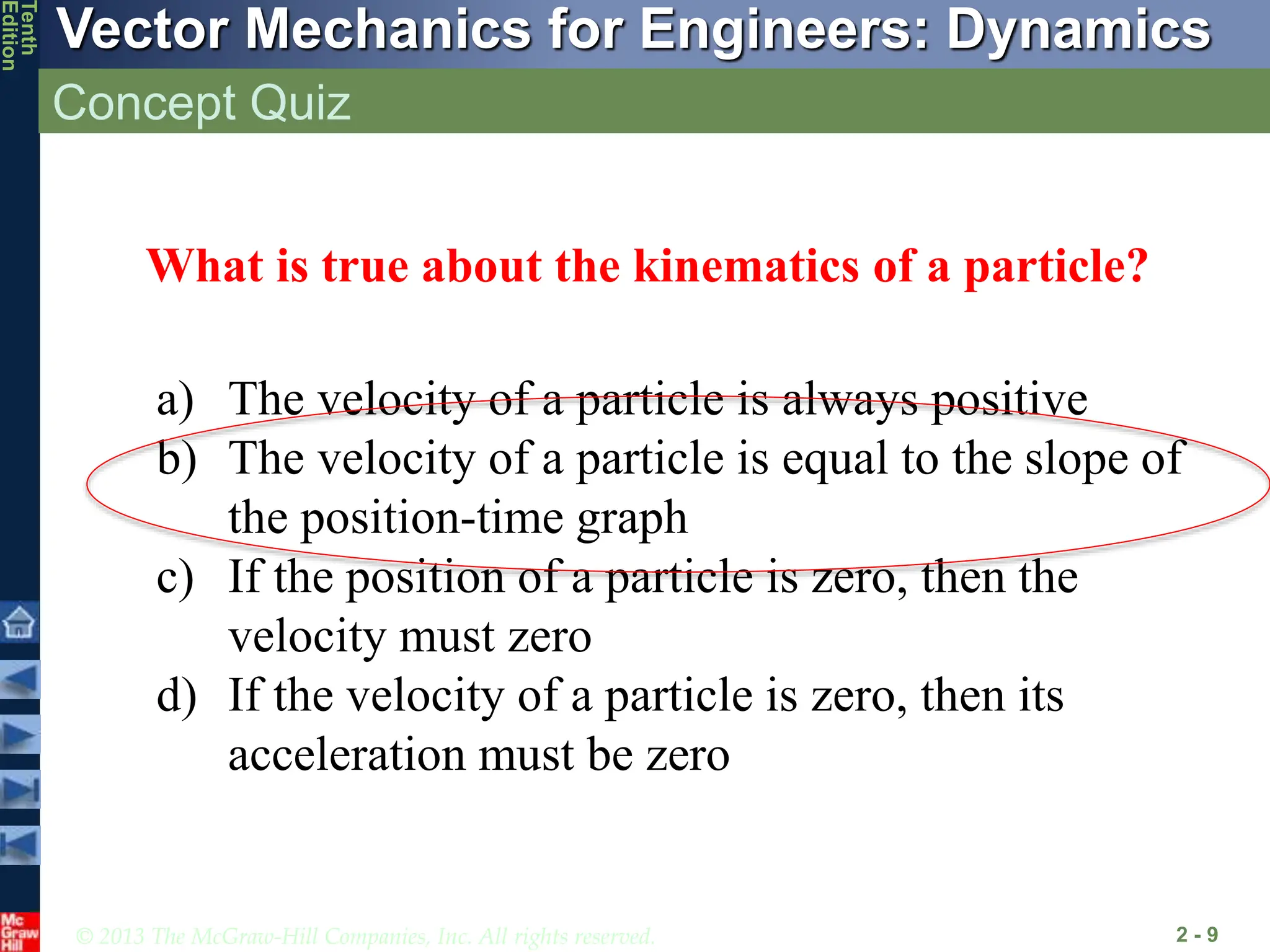 dynamics11lecture kinematics of particles.ppt
