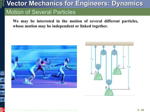 dynamics11lecture kinematics of particles.ppt | Physics | Science
