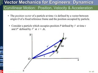 dynamics11lecture kinematics of particles.ppt