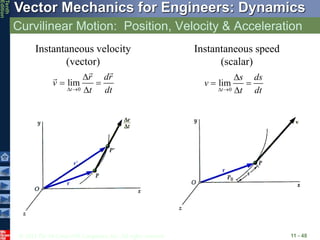 dynamics11lecture kinematics of particles.ppt