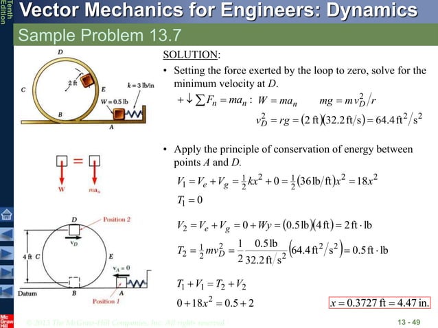 dynamics13lecture kinetics of particle.ppt