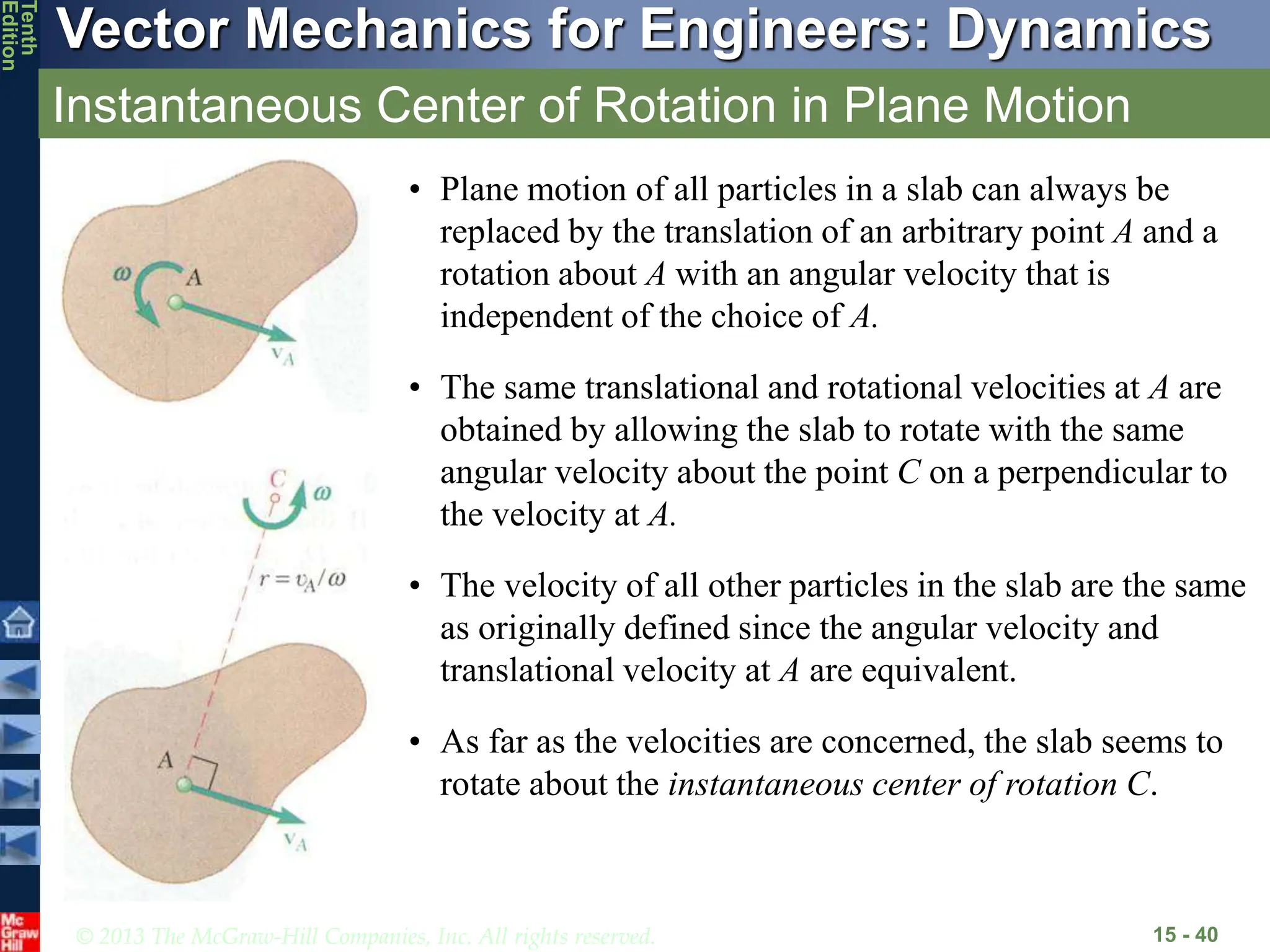 dynamics15lecture kinematics of of rigid bodies.ppt | Physics | Science