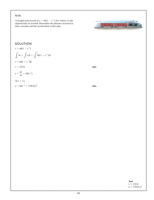 Solutions for Problems in Dynamics (15th Edition) by Russell Hibbeler | PDF