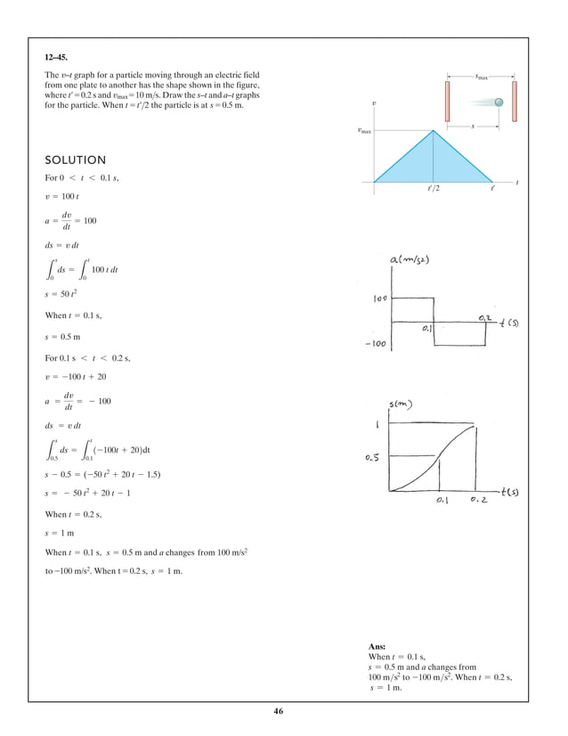 Solutions for Problems in Dynamics (15th Edition) by Russell Hibbeler | PDF