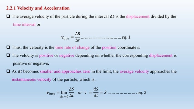 dynamics chapter 2.pptx | Physics | Science