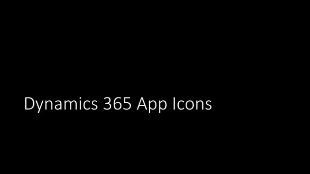 Dynamics 365 and Power Platform icons | PPTX