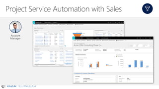 Dynamics 365 for Project Service Automation - Profit from Your Projects ...