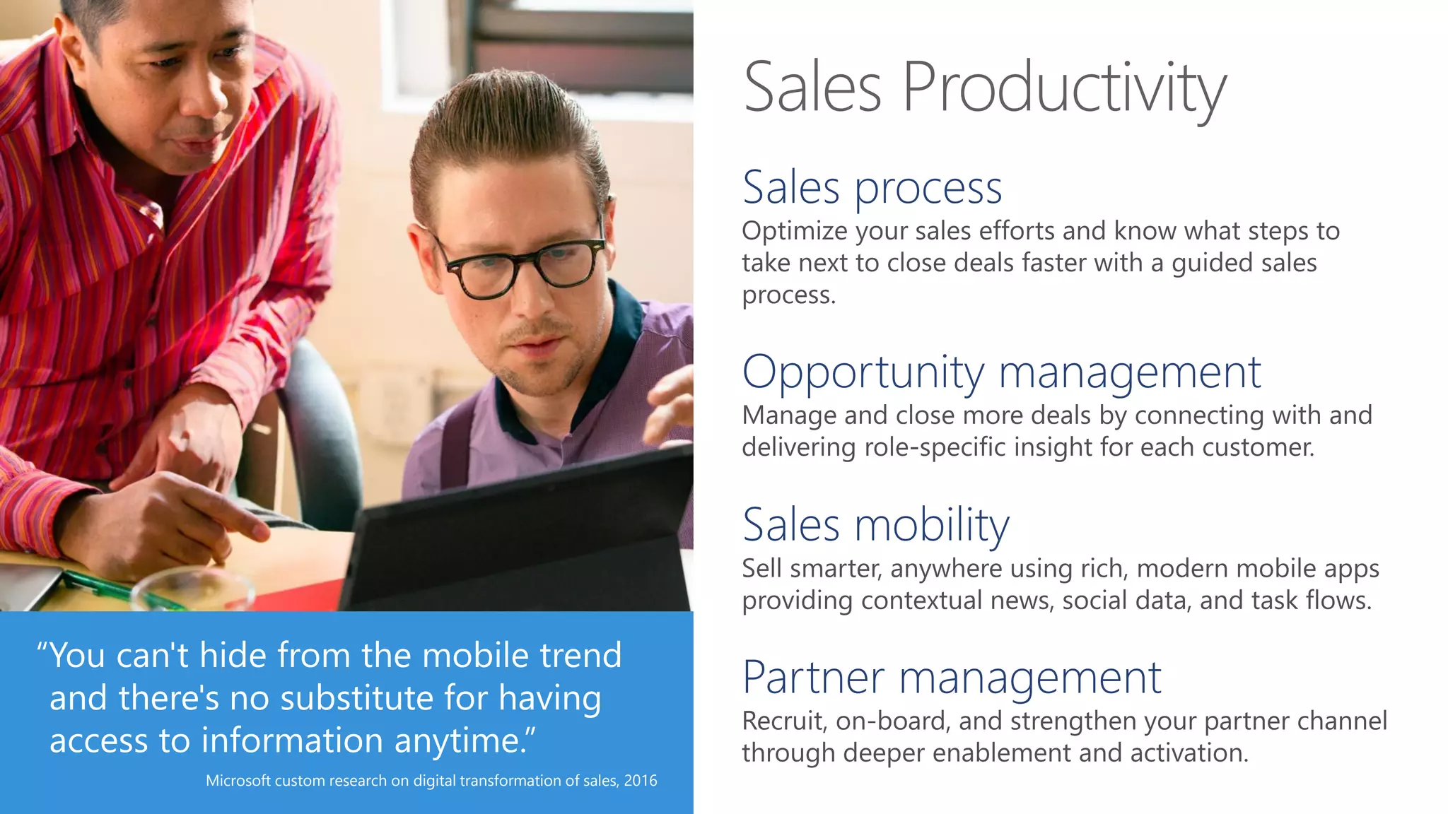 Dynamics 365 for Sales - Sell Effectively | PDF