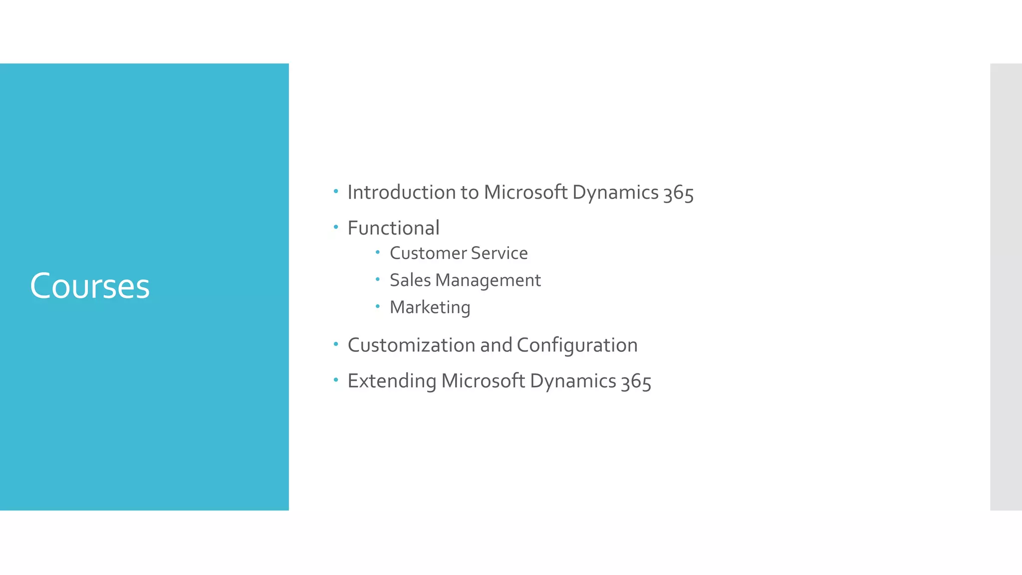 Dynamics 365 introduction and functional | PPTX