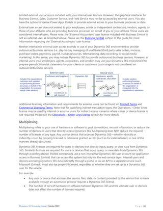 Microsoft Dynamics 365 Licensing Guide Pdf Download | PDF