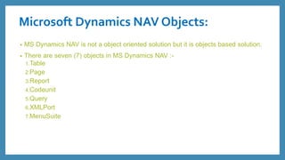 Microsoft Dynamics NAV | PPTX