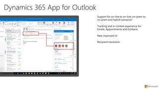 Microsoft Dynamics 365 App for Outlook | PPTX