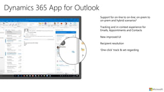 Microsoft Dynamics 365 App for Outlook | PPTX