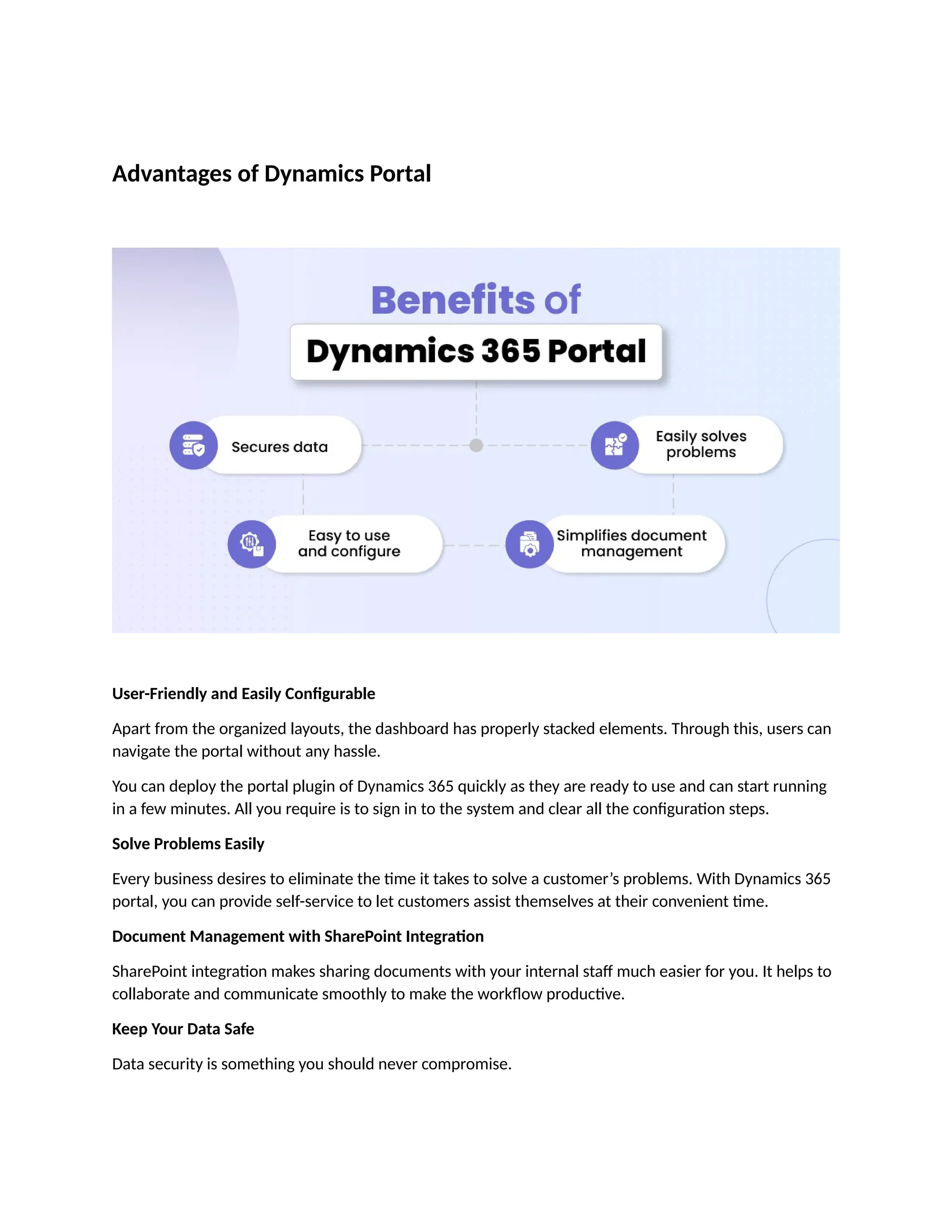 Dynamics 365 Portal: Types, Benefits, and More | DOCX
