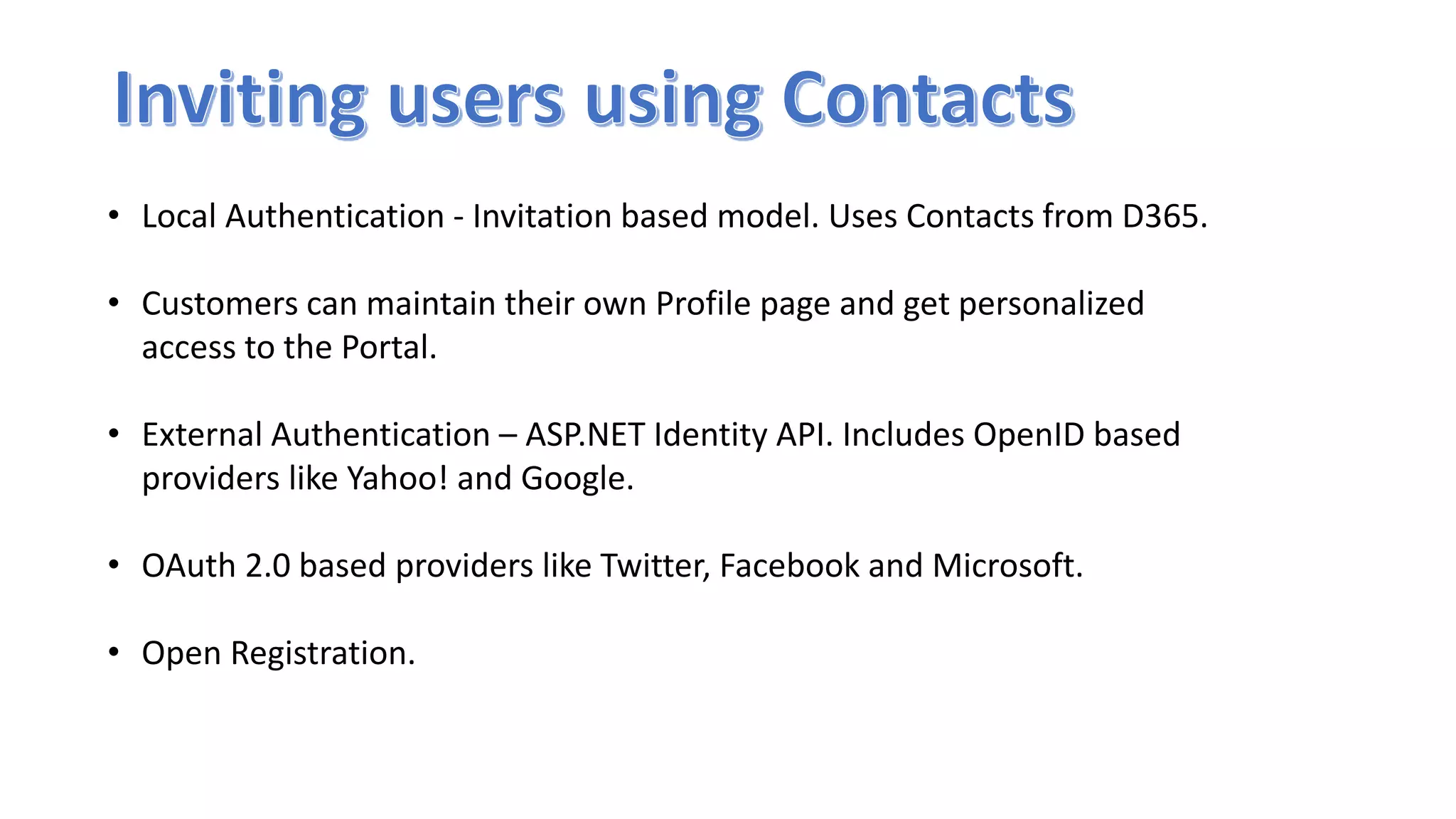 Dynamics 365 Portals | PPTX