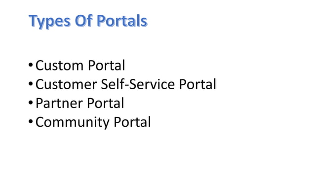 Dynamics 365 Portals | PPTX | Internet | Computing