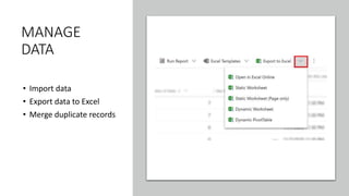 DYNAMICS 365 SALES | PPTX