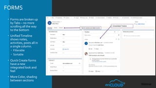Dynamics 365 Unified Interface presentation by enCloud9 | PPTX
