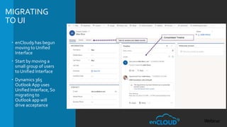Dynamics 365 Unified Interface presentation by enCloud9 | PPTX