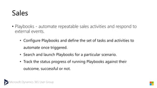 Dynamics 365 what's new in October 2018 Release | PPTX