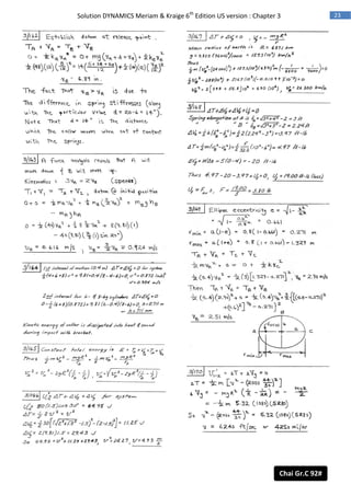 Dynamics 6th ed meriam solution | PDF
