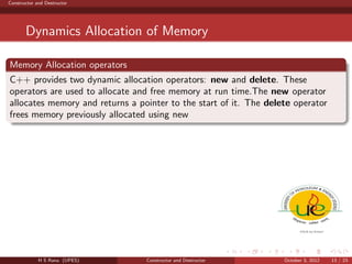 Dynamics allocation | PPT