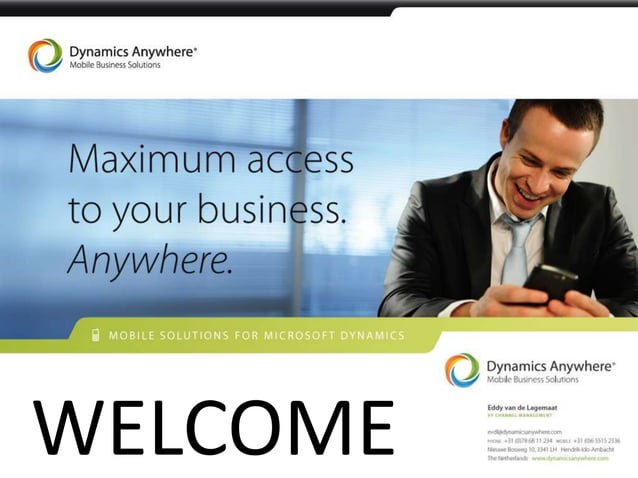 Dynamics Anywhere Introduction | PPT