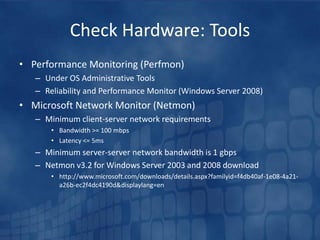Dynamics ax performance tuning | PDF | Databases | Computer Software and Applications