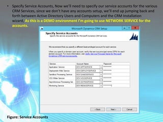 Dynamics crm 2015 setup a demo virtual machine. | PPT