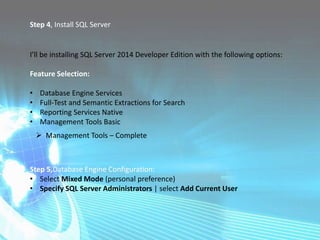 Dynamics crm 2015 setup a demo virtual machine. | PPT