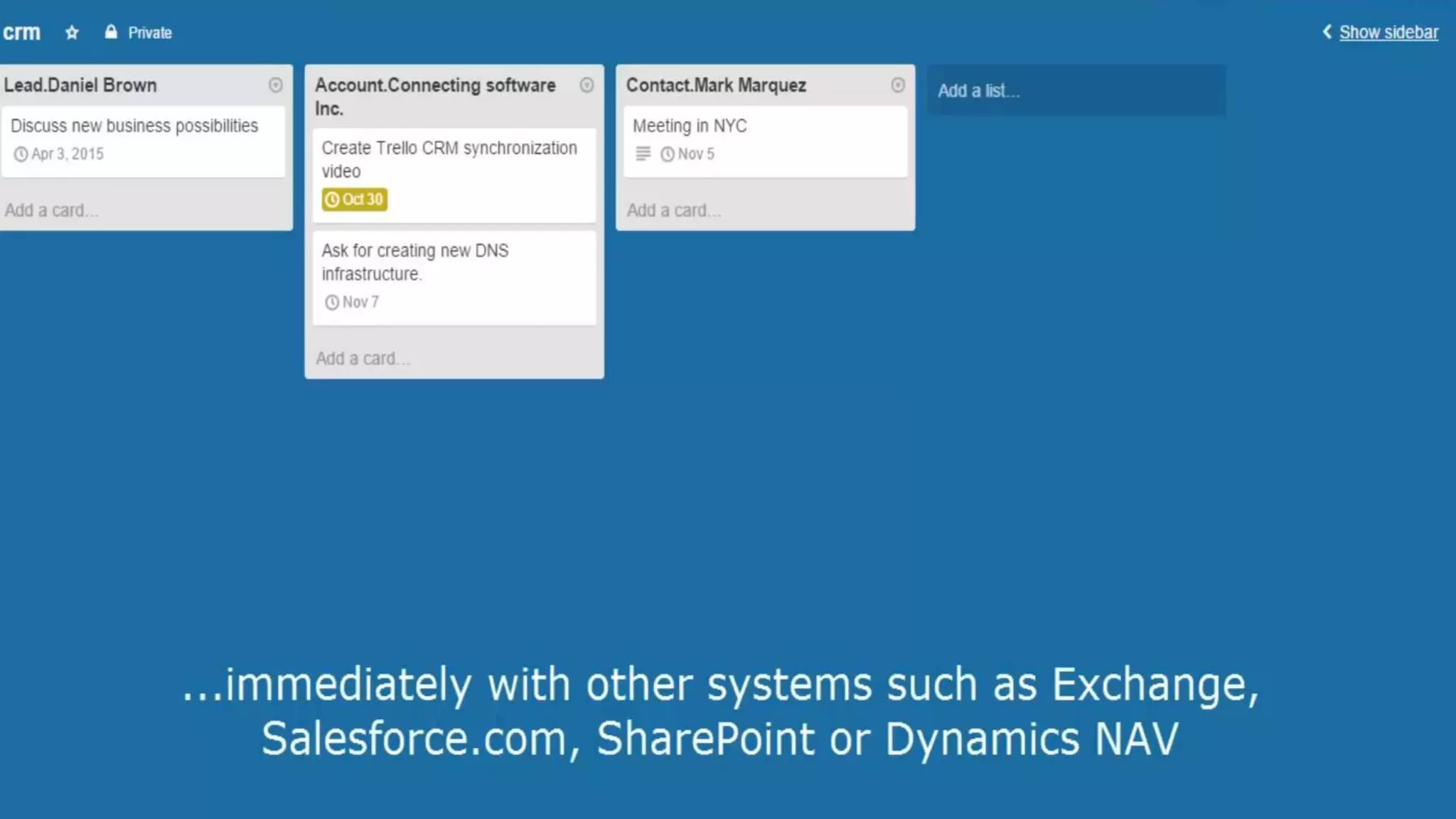 Dynamics CRM and Trello task Synchronization | PPT