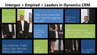 Dynamics Day 2015: Dynamics CRM Roadmap | PPT