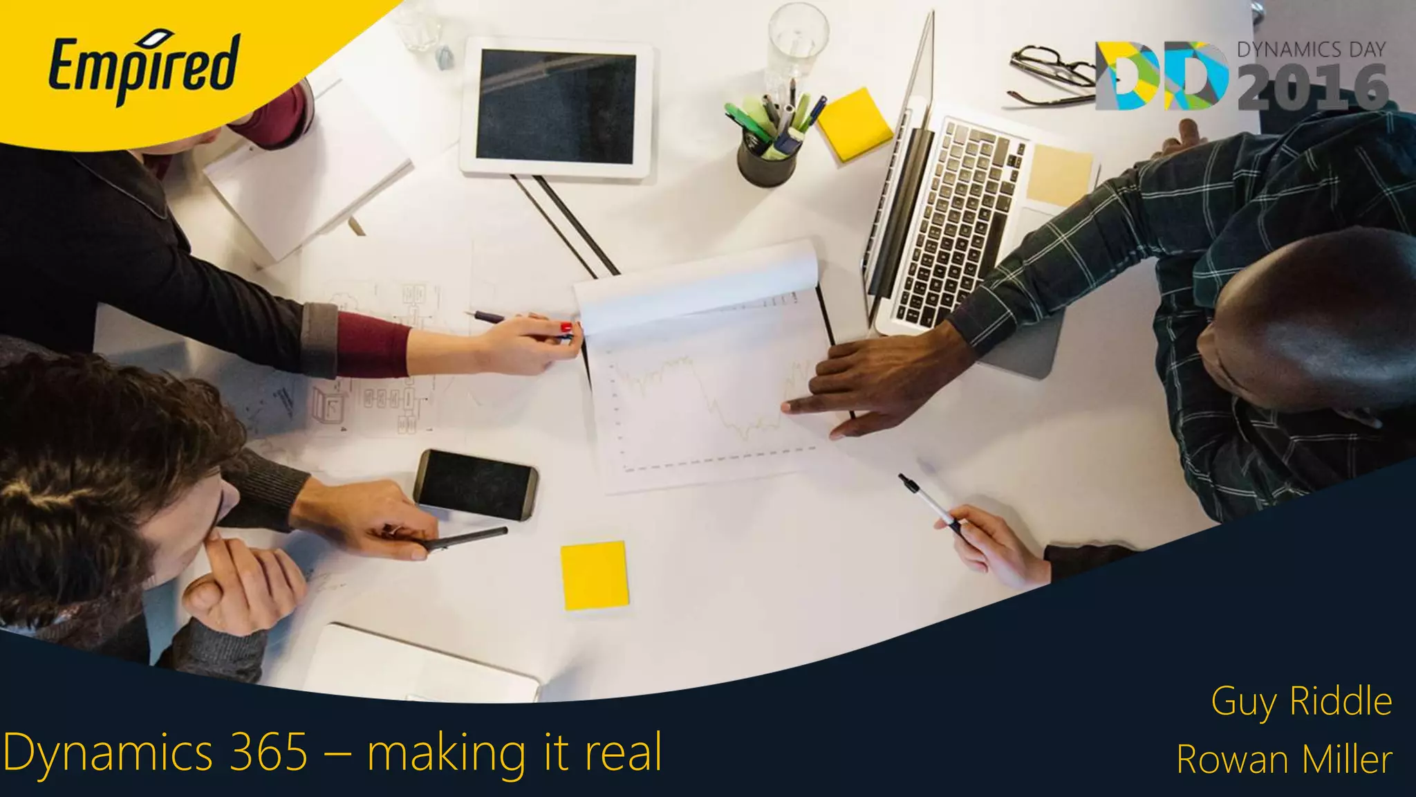 Dynamics Day 2016 - Microsoft Dynamics 365 the future of Dynamics | PPT