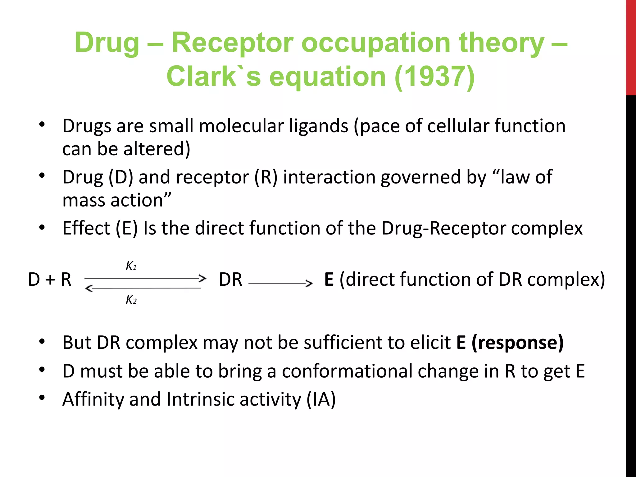 Pharmacodynamics By Dr Debasish Pradhan | PPTX