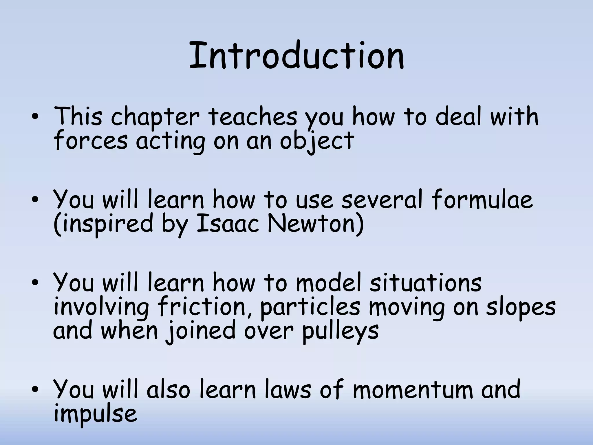 Dynamics (full chapter) | PPTX