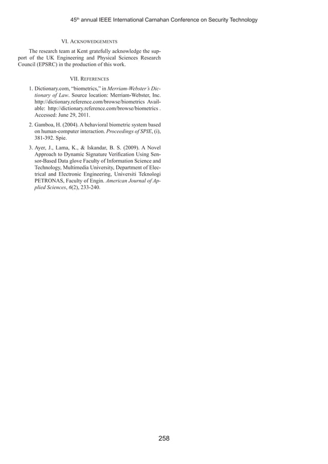 2011 Dynamic Signature Verifi Cation And The Human Biometric Sensor