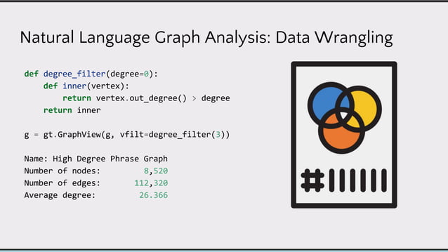 Dynamics in graph analysis (PyData Carolinas 2016) | PDF | Computing ...