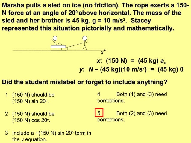 Interpreting Free Body Diagrams | PPT