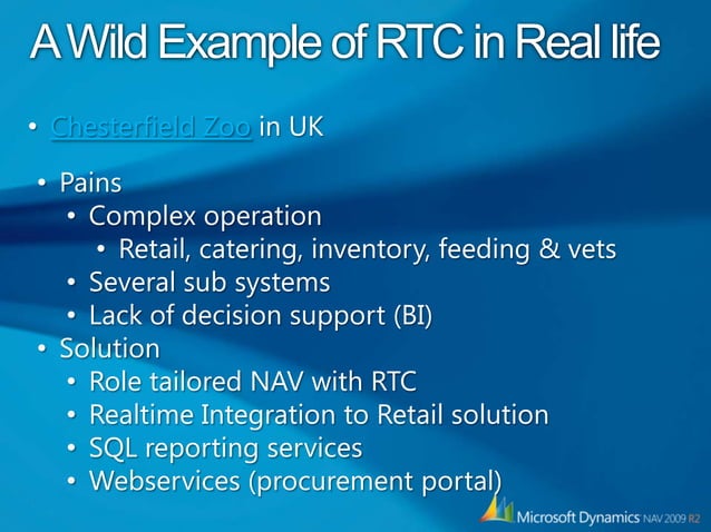 Dynamics nav 2009 r2 launch iceland technical track external | PPT