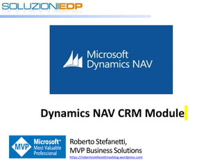 Dynamics NAV CRM module | PPT