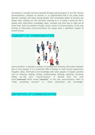 Dynamics of communication | PDF