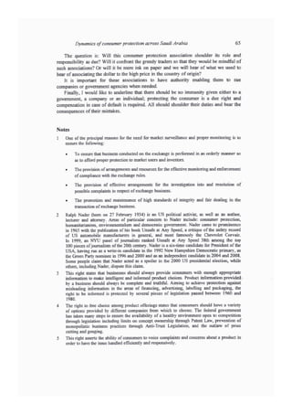 Dynamics of consumer protection in saudi arabia | PDF