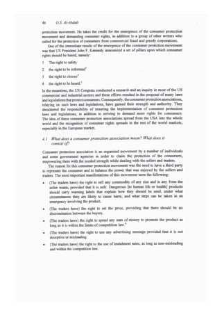 Dynamics of consumer protection in saudi arabia | PDF