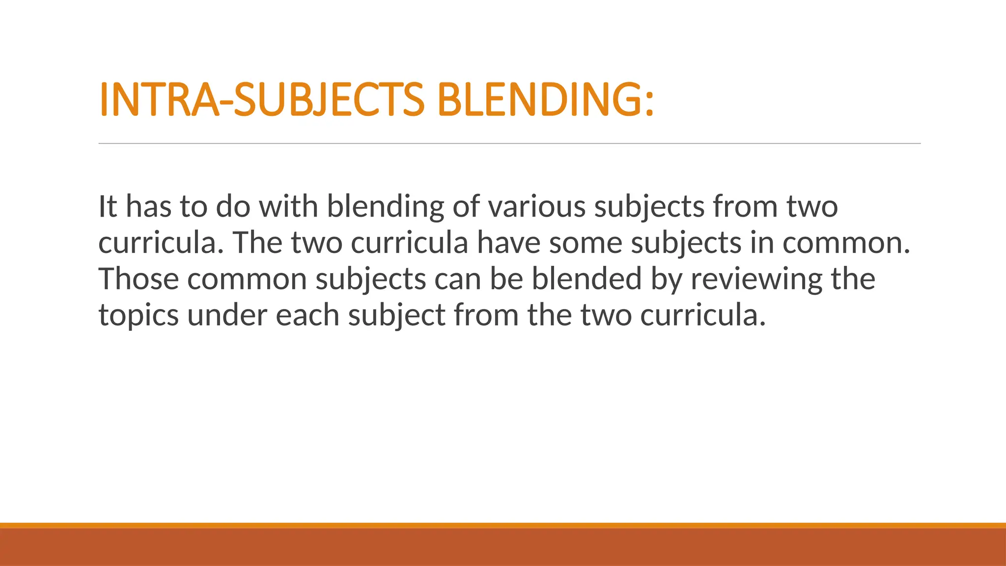 DYNAMICS OF CURRICULUM BLENDING training.pptx