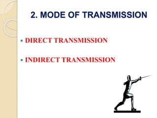 Dynamics of disease transmission | PPTX