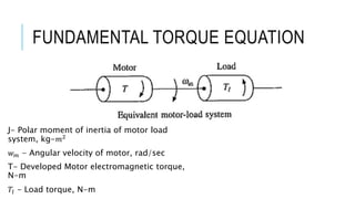 Dynamics of Electrical Drives | PPTX